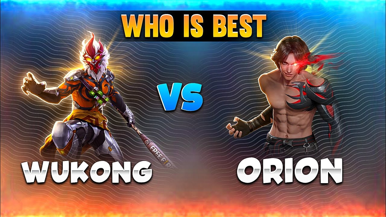 Wukong Vs Orion Who Is Best | orion vs wukong | who is ff god - YouTube