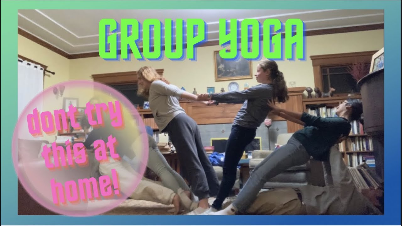 *EXTREME* High School Athletes Try Group Yoga Poses | Team Bonding ...