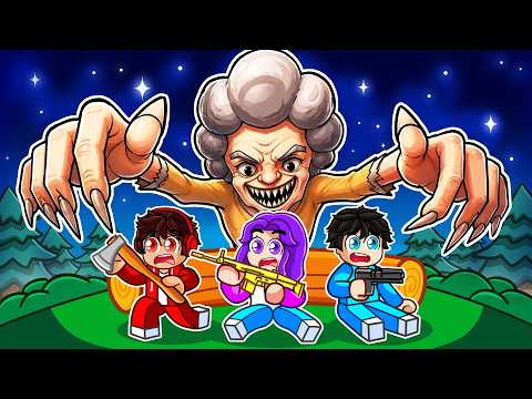 GRANDMA’DAN KAÇIP ORMANDA 50 GECE HAYATTA KALDIM! - Roblox