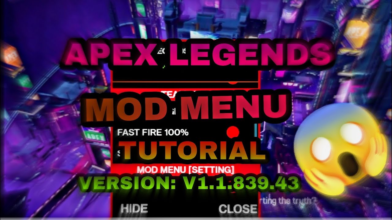 [TUTORIAL] APEX LEGENDS||V1.1.839.43||MOD MENU BY JAYIUZ 🔥 - YouTube