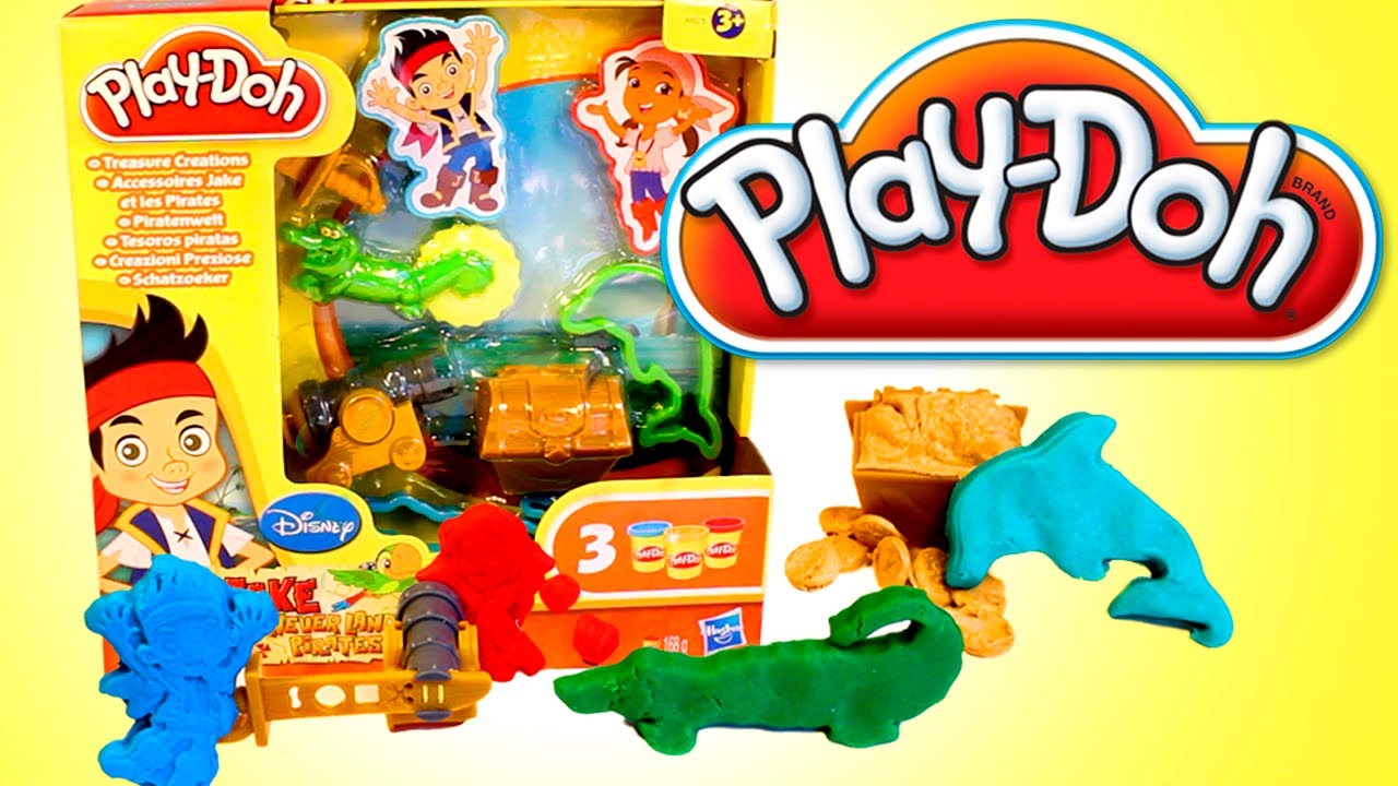 DibusYmas Play Doh Jake and The Neverland Pirates Treasure Creations ...