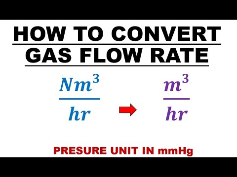 How to Convert Nm3/hr to m3/hr | m3/hr to Nm3/hr | Normal meter cube per hour | meter cube per ...