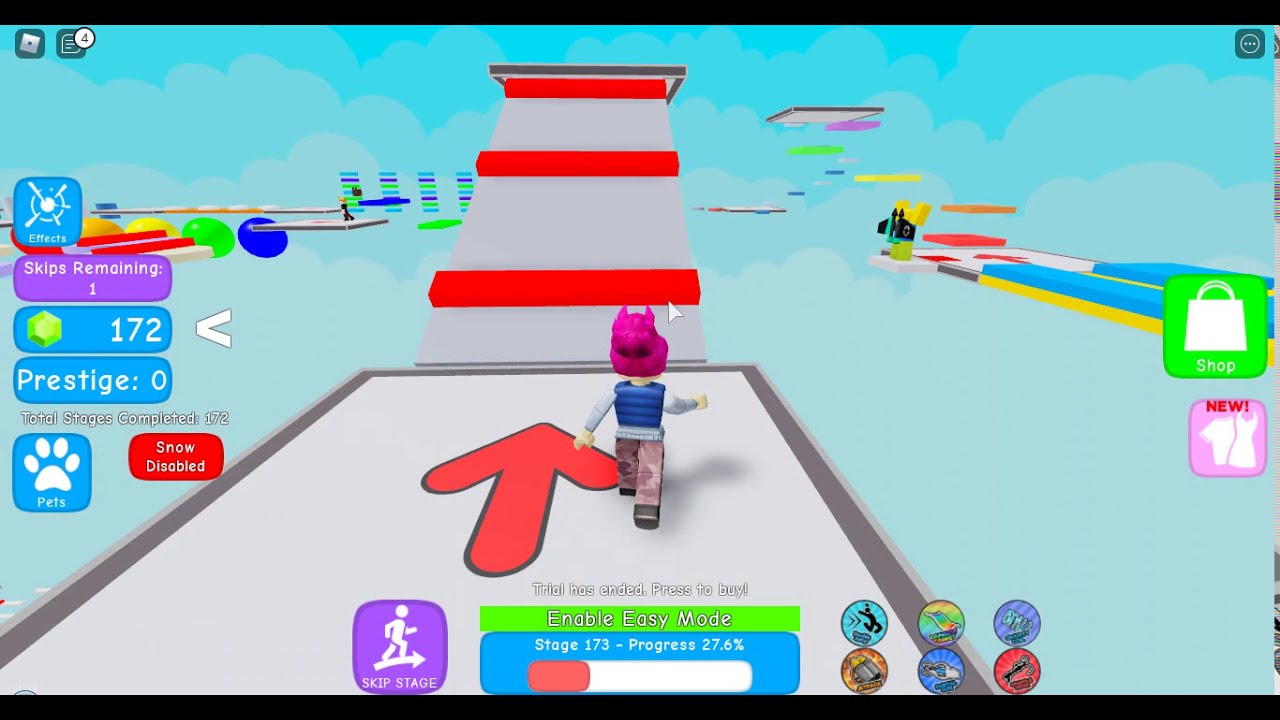 Mega Easy Obby Roblox Youtube