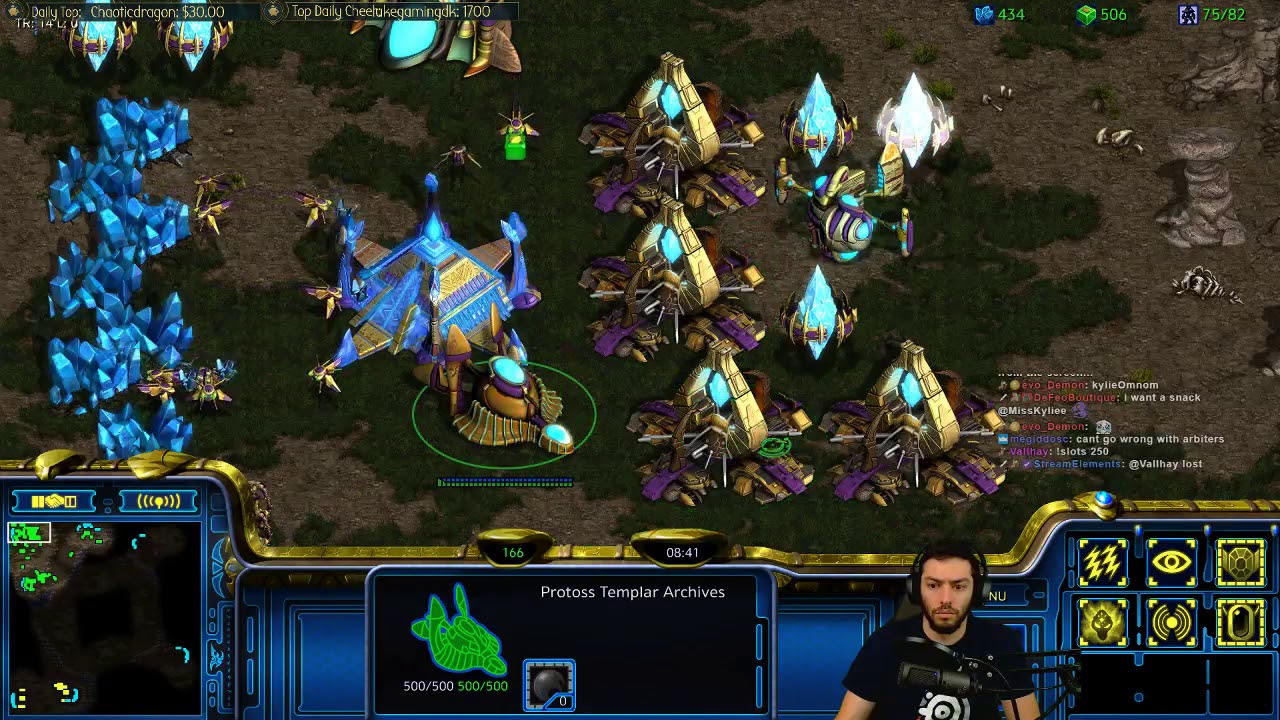 Starcraft - Epic Protoss vs Zerg!! - YouTube