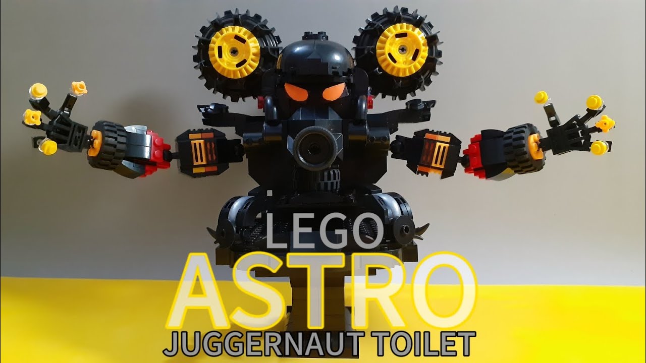 Lego Astro Juggernaut Toilet #lego #skibiditoilet - YouTube