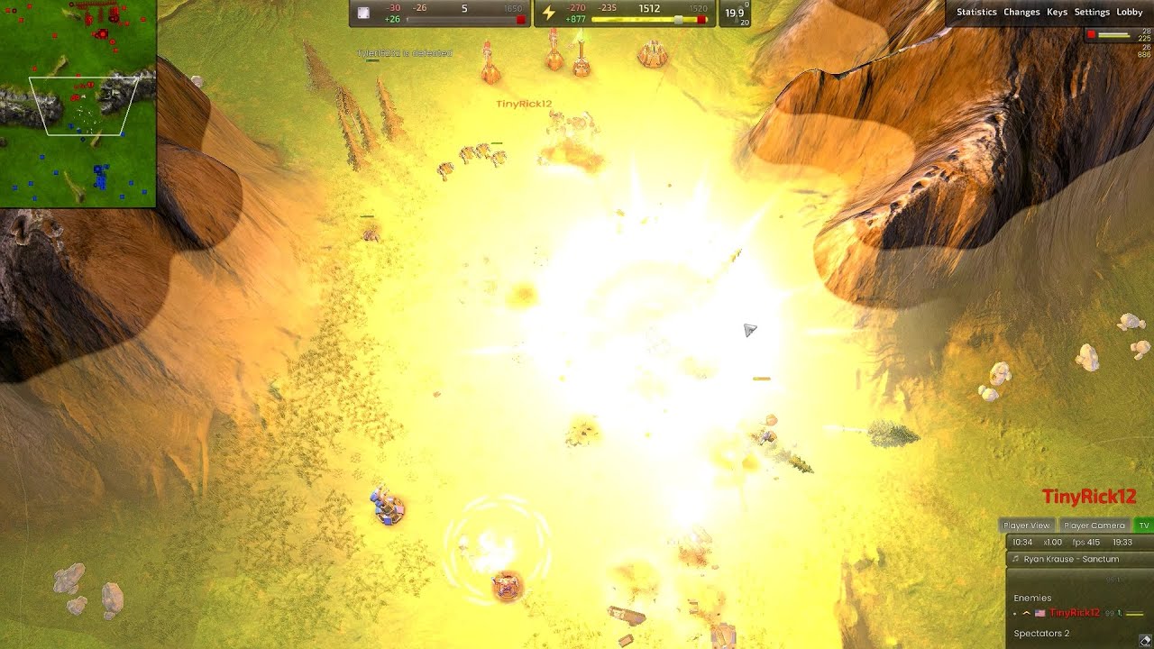 TinyRick Vs Tyler Game 2, Best Of 5 - Beyond All Reason - YouTube