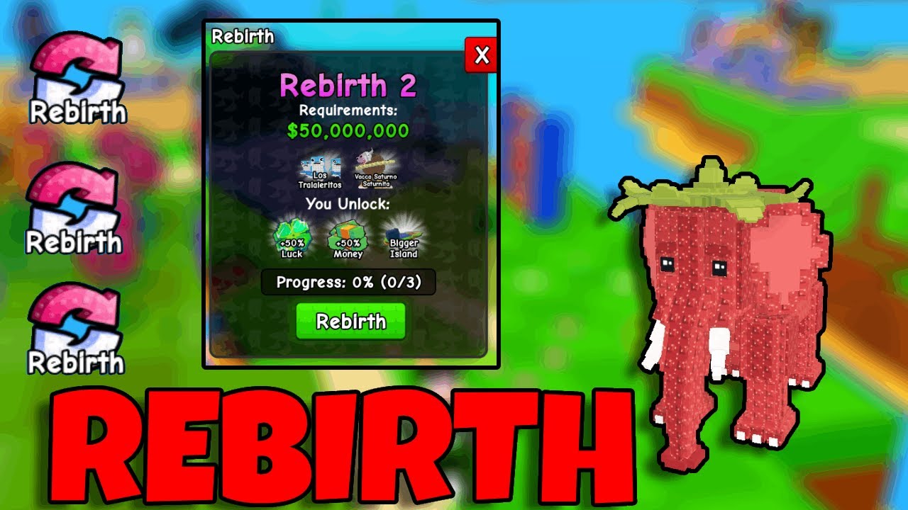How To Do Rebirth In Plants vs Brainrots! - YouTube