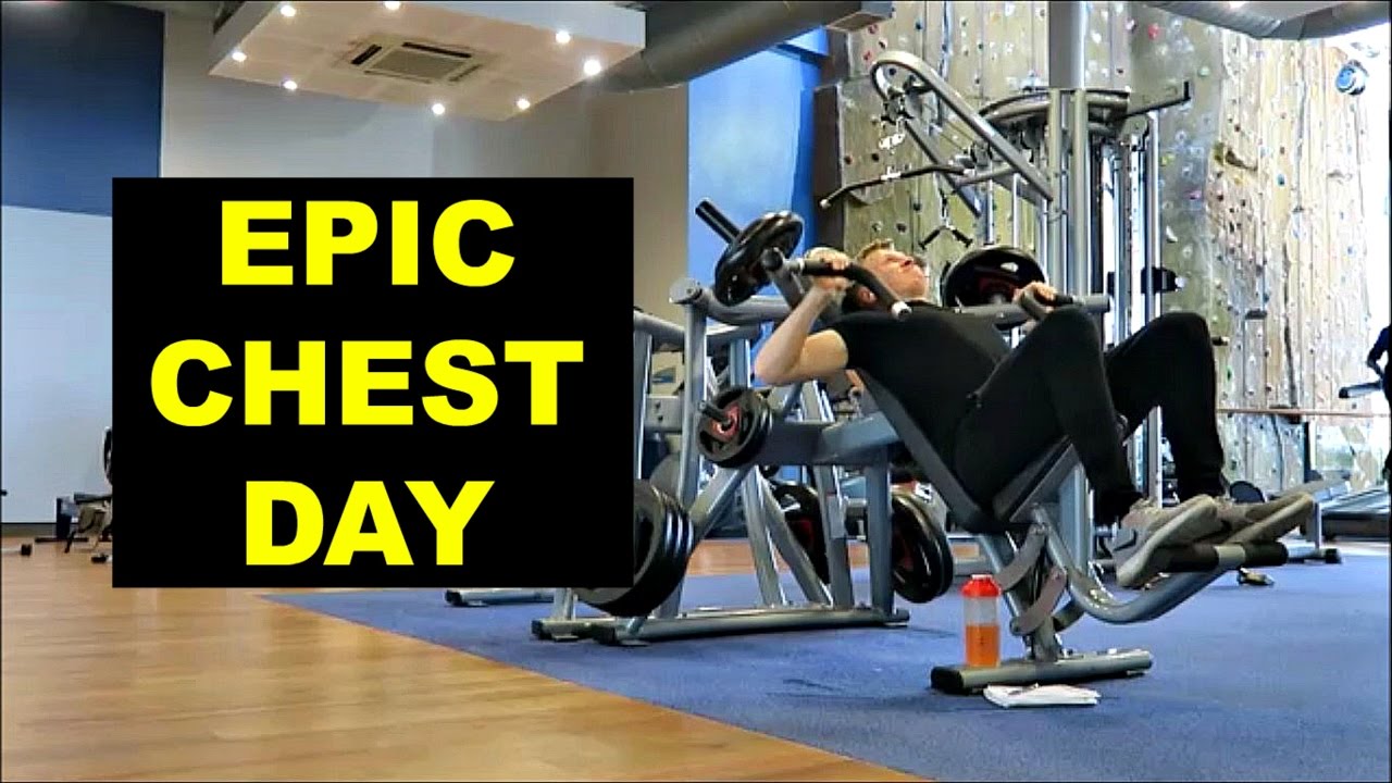 EPIC CHEST WORKOUT!! - YouTube