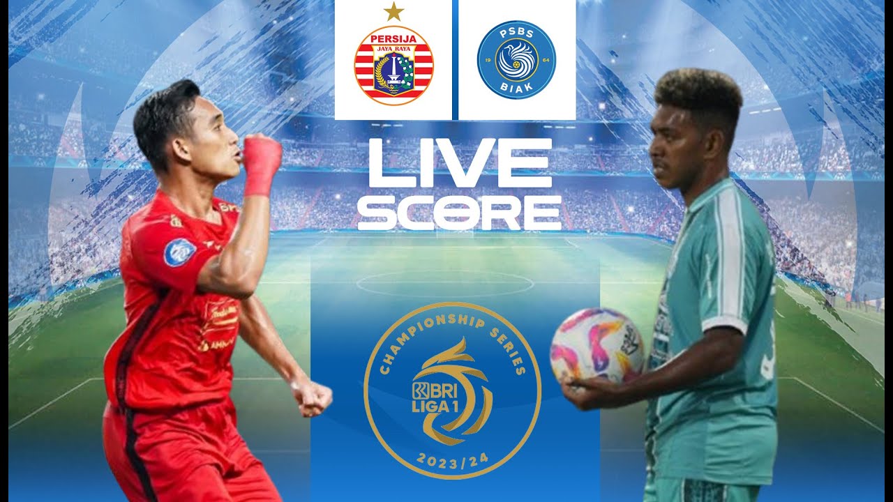 🔴LIVE SCORE PERSIJA VS PSPS BIAK | LIGA 1 INDONESIA - YouTube