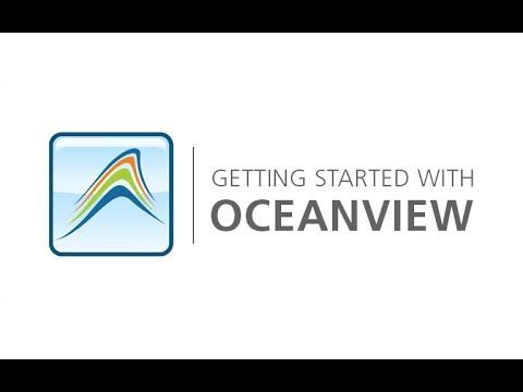 Getting Started with OceanView - YouTube