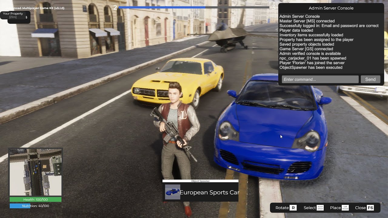 Creating GTA Online in Unity: Game Template on Asset Store! - YouTube