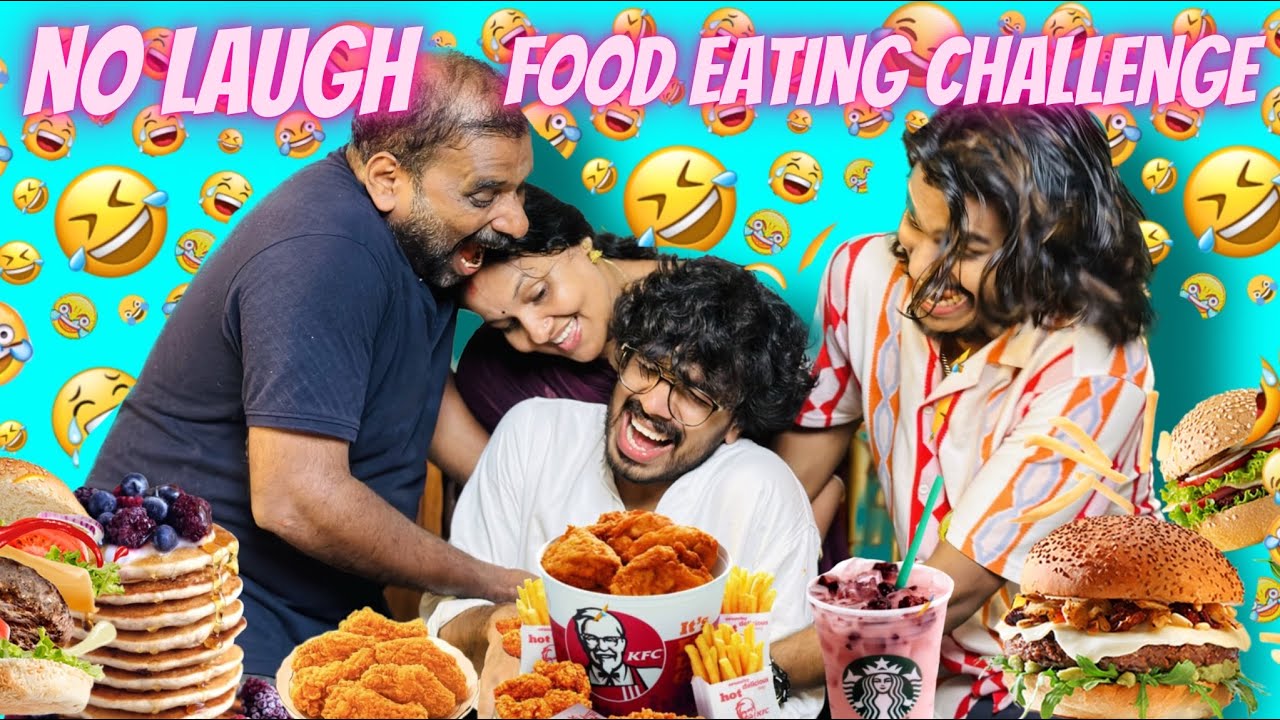 TRY TO NO LAUGH FOOD EATING CHALLENGE 🤩 - YouTube