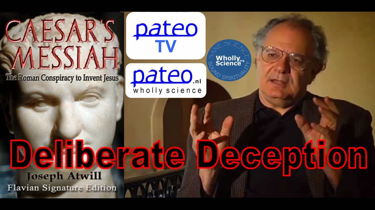 Pateo TV with Joe Atwill on Deliberate Deception - YouTube