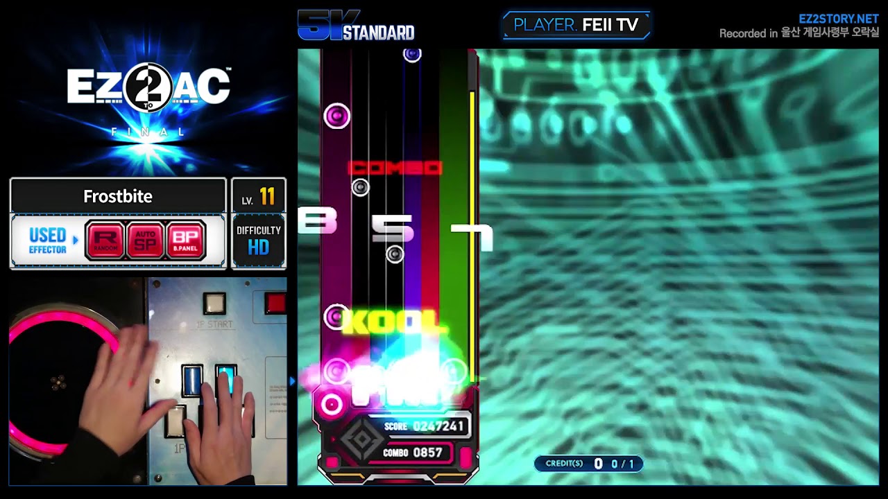 [EZ2AC : FN] 5K (11) Frostbite [HD] - YouTube