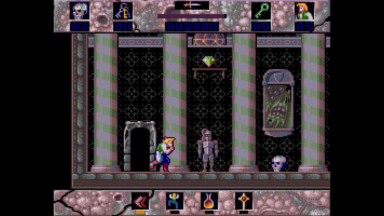 Amiga Longplay Horror Zombies from the Crypt - YouTube