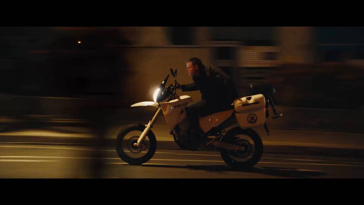 Jason Bourne / Extrait "Jason Bourne vole une moto" VOST [Au cinéma le ...