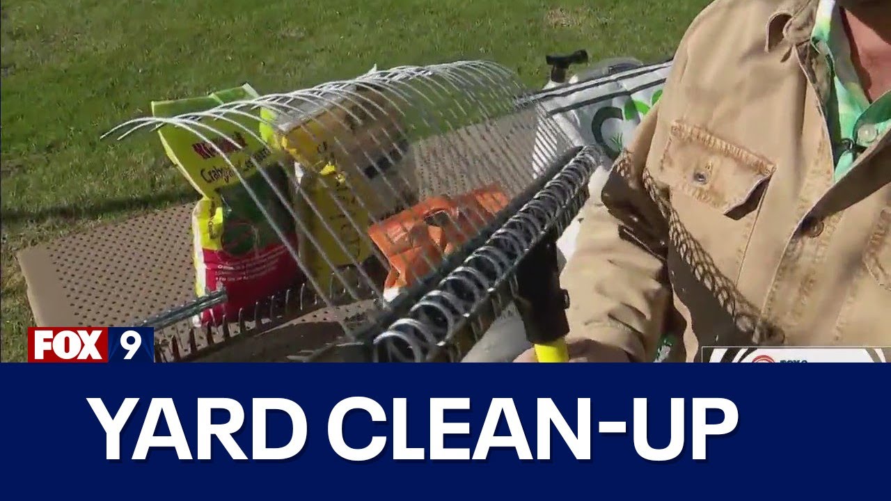 Springtime clean out for your yard: Tips - YouTube