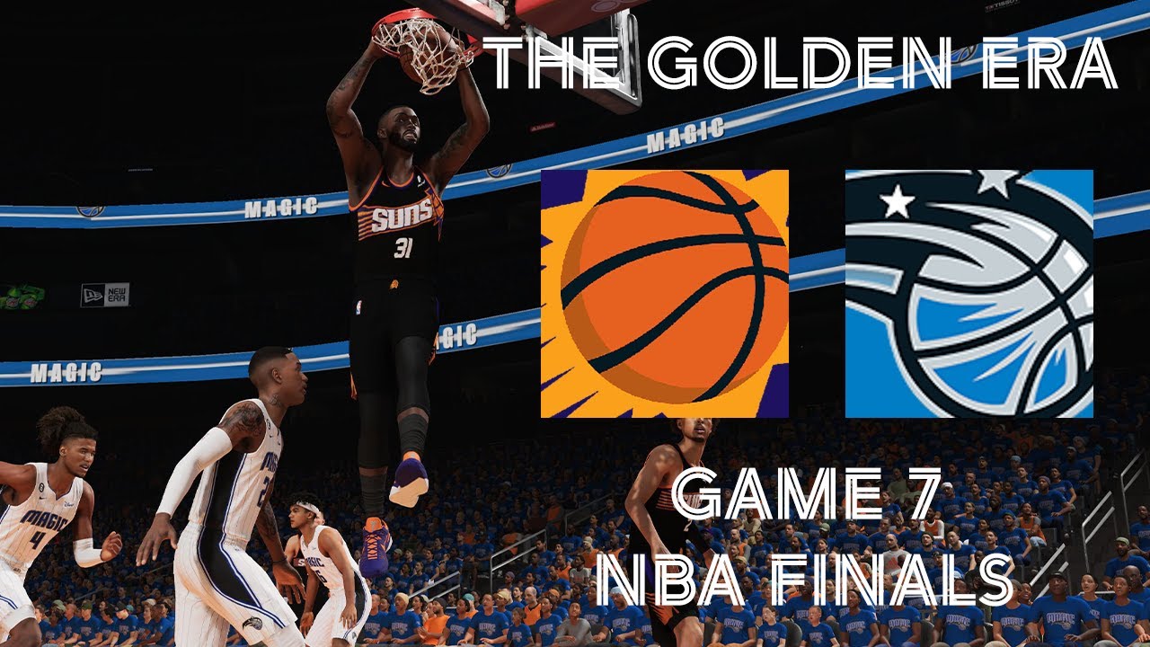 The Magic and Suns Battle in Game 7 of the NBA Finals | The Golden Era ...