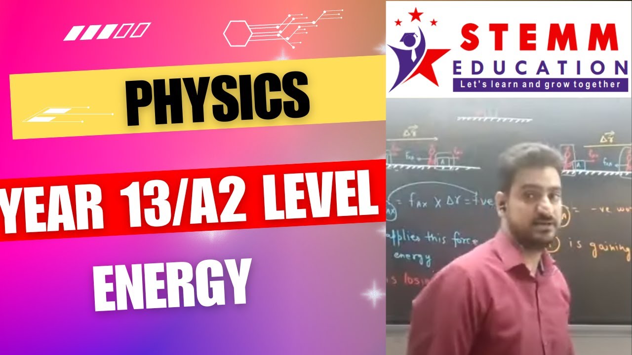 Energy | YEAR-13/A2 Level | Physics | STEMM EDUCATION | #STEMMEDUCATION ...