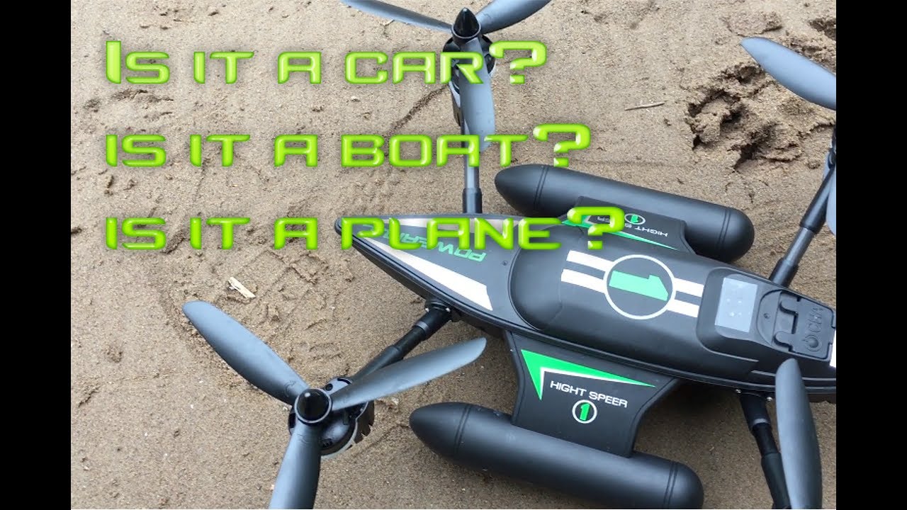 Wltoys Q353 TRIAMPHIBIAS Water BOAT Car Thingy - YouTube