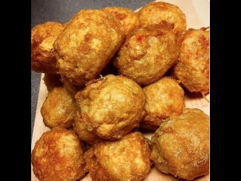 Authentic Nigerian Deep Fried Yam Balls - YouTube