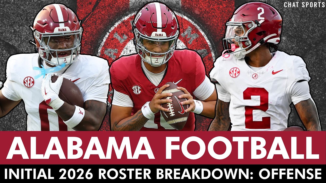 Alabama Football 2026 Roster Breakdown: Depth Charts & Projected ...