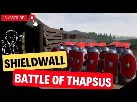 Shieldwall Gameplay - Battle of Thapsus | How to get Victory with Gold ...