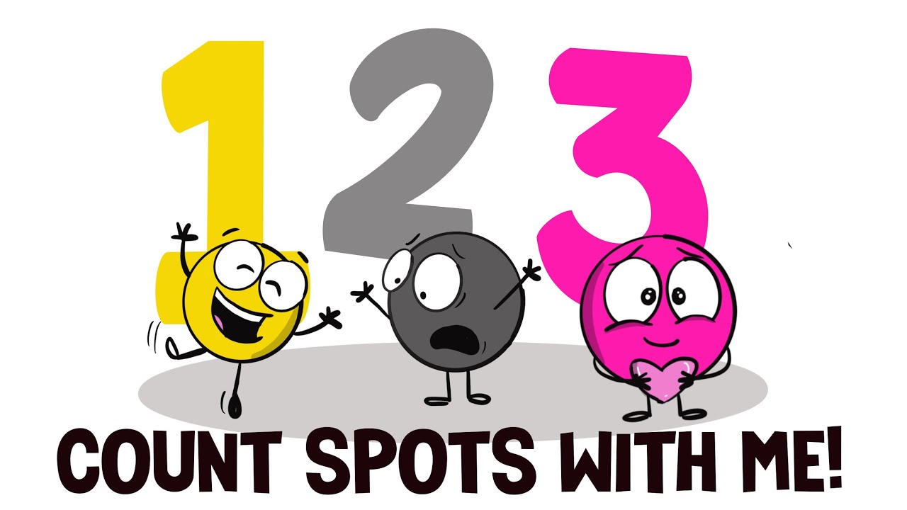 1 2 3 Count SPOTS with ME! - YouTube