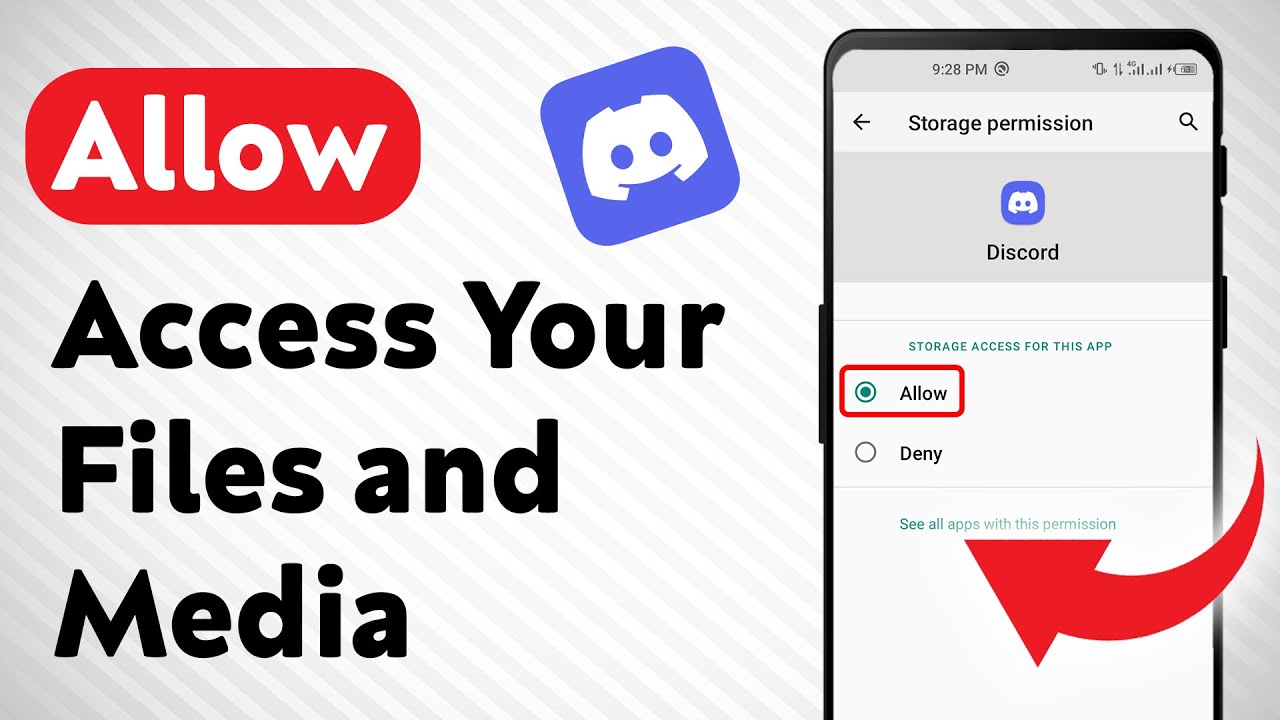 How To Allow Discord Access Your Files and Media (Updated) - YouTube