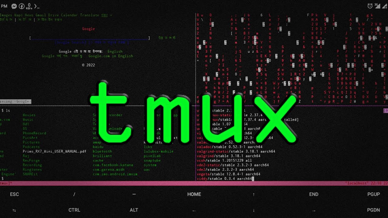 How to split termux screen, like kali linux (termux bangla tutorial ...