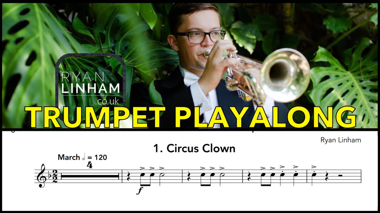 Trumpet Playalong - 1. Circus Clown - 14 Character Pieces for Solo ...