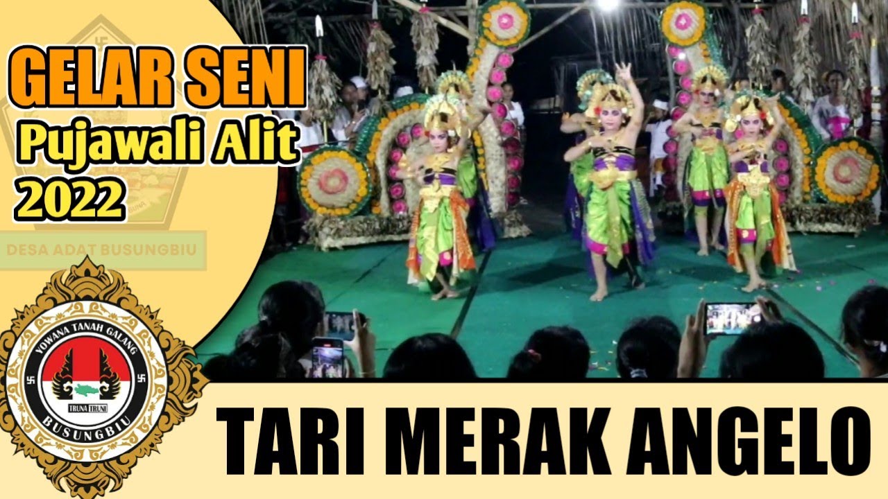 TARI MERAK ANGELO / pure dalem - YouTube