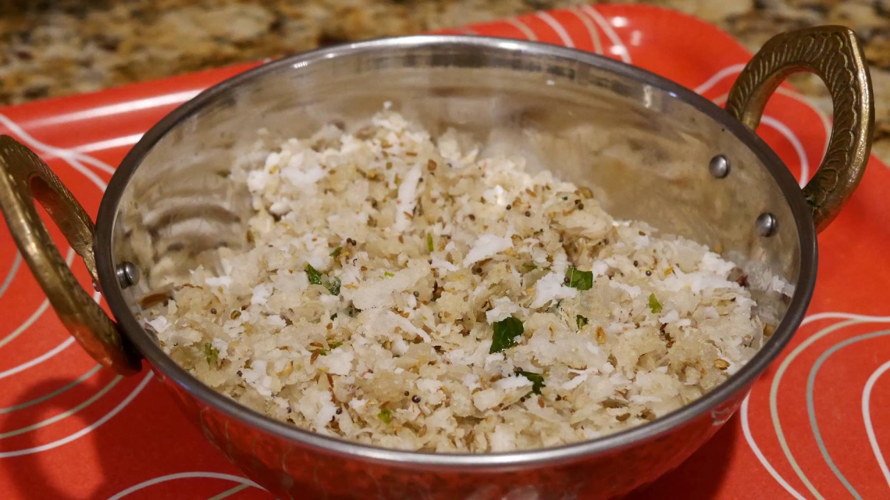 Poha Upkari - Spiced Flattened Rice Snack - YouTube