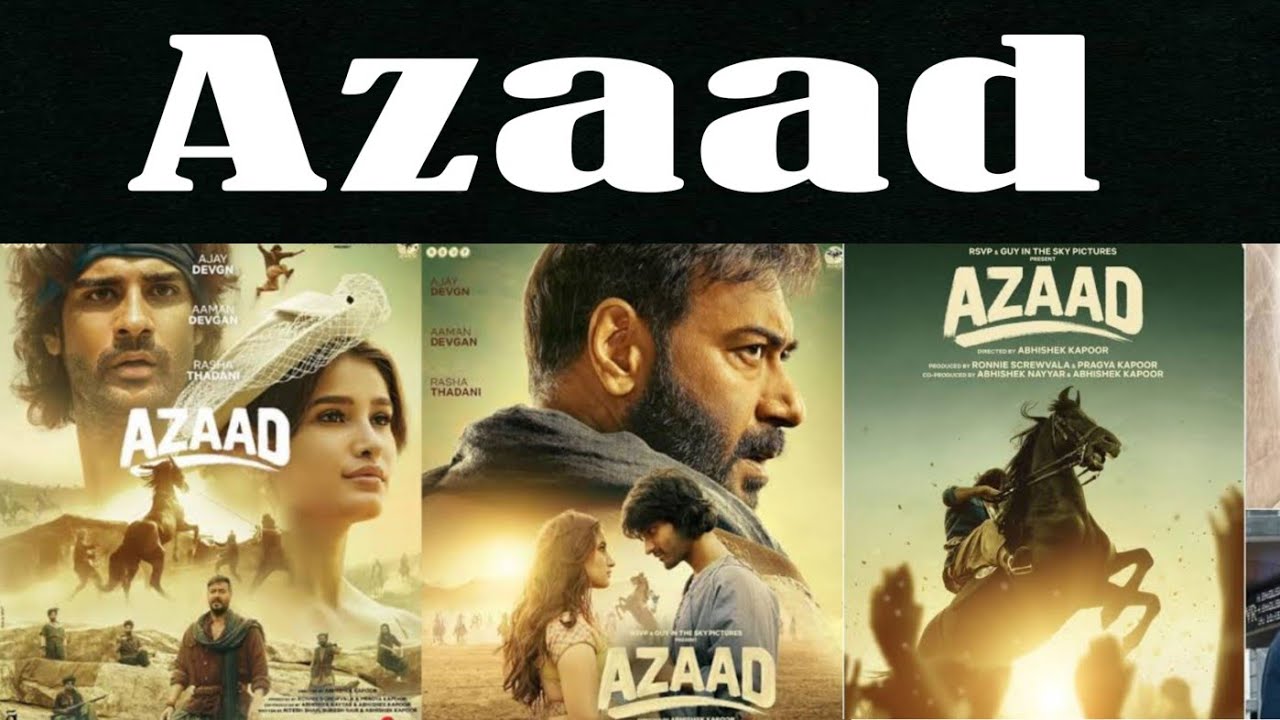 Azaad Indian Movie | Azaad | Movie | Bollywood | trailer | showbiz ...