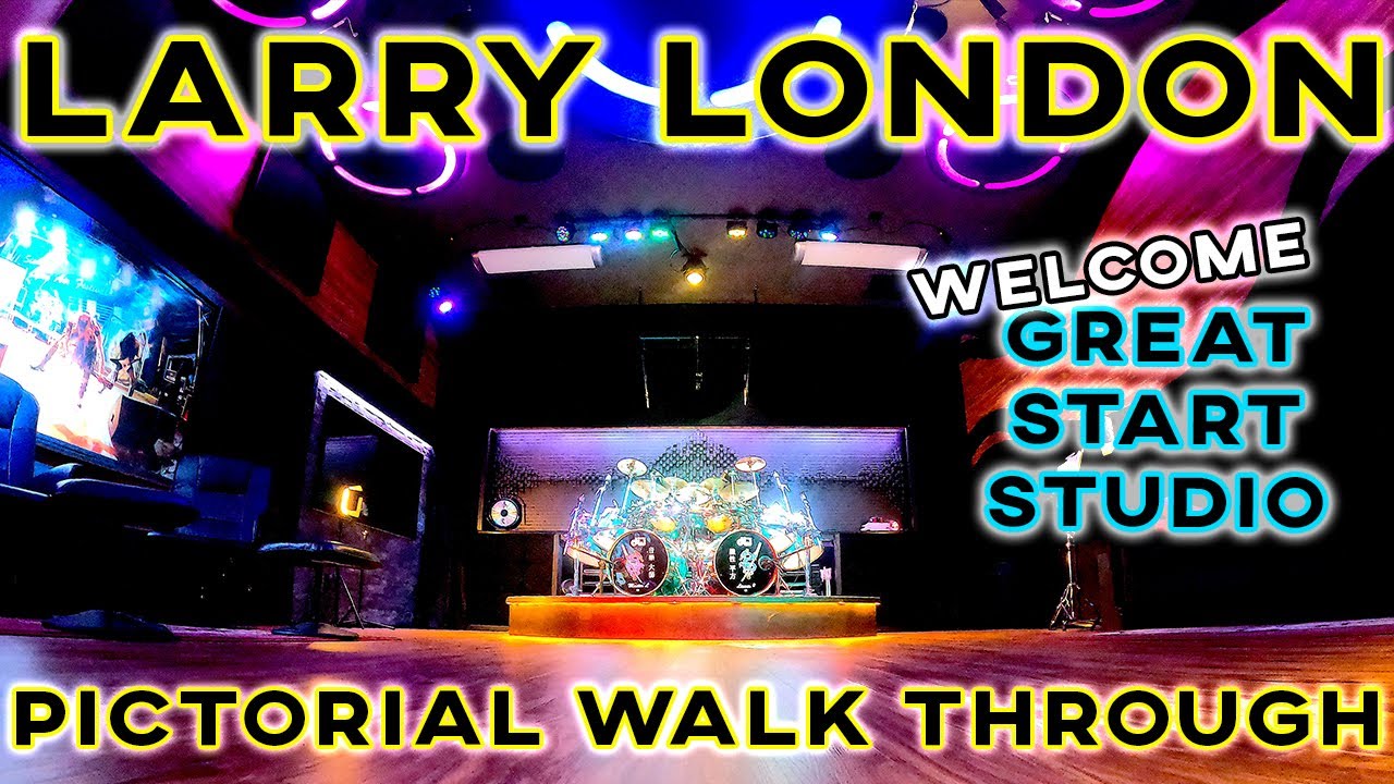 Larry London: Great Start Studio - Pictorial Walk Through #music # ...