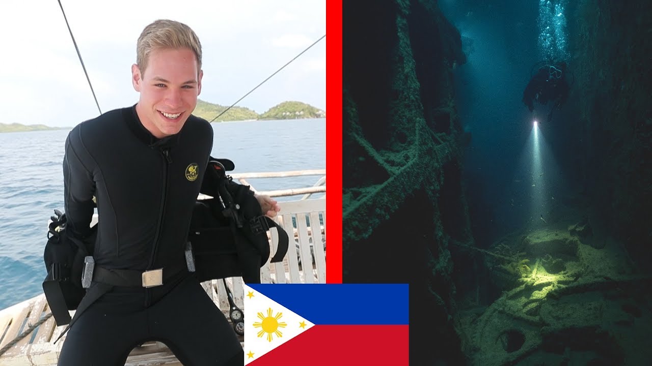 BEST SHIPWRECK SCUBA DIVING IN THE WORLD! ft. Fearless and Far (Coron ...