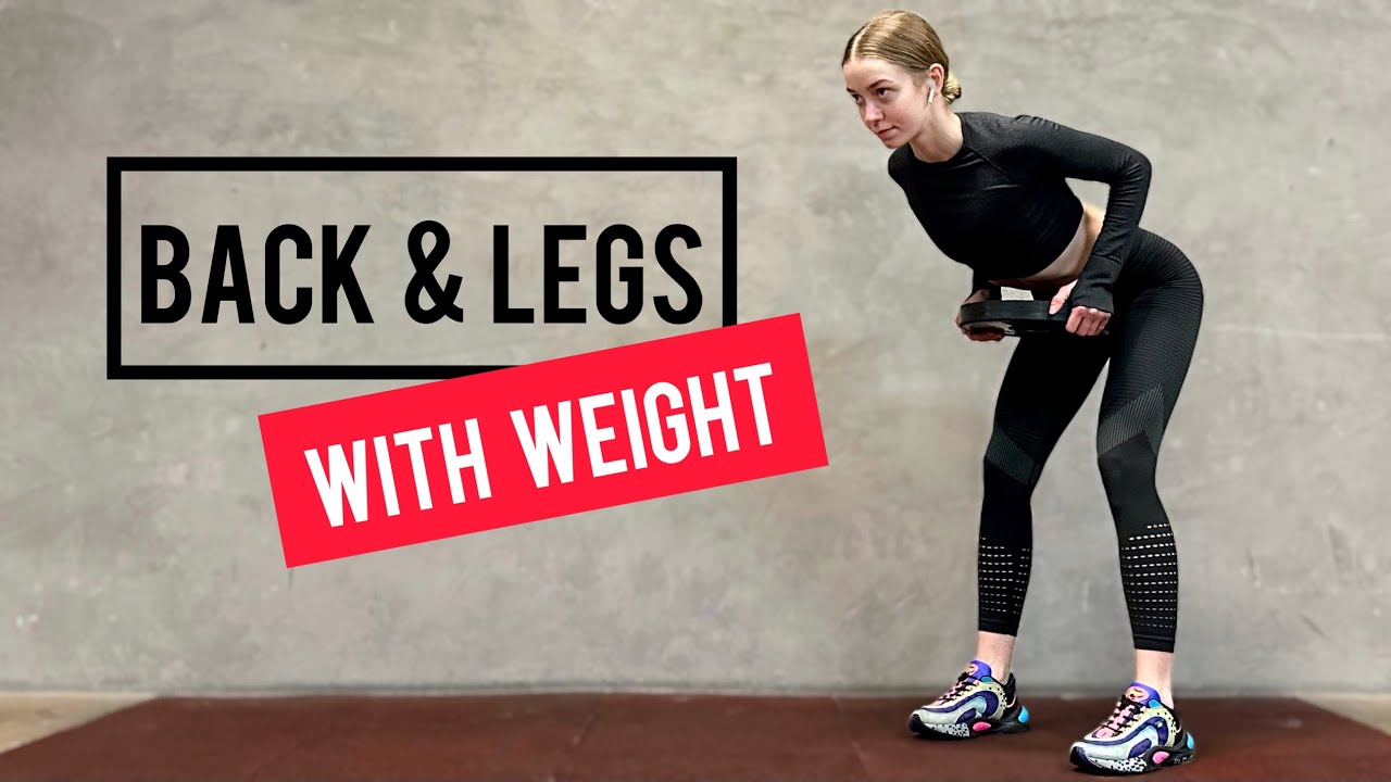 Exercise for BACK and LEGS | Workout with equipments - YouTube