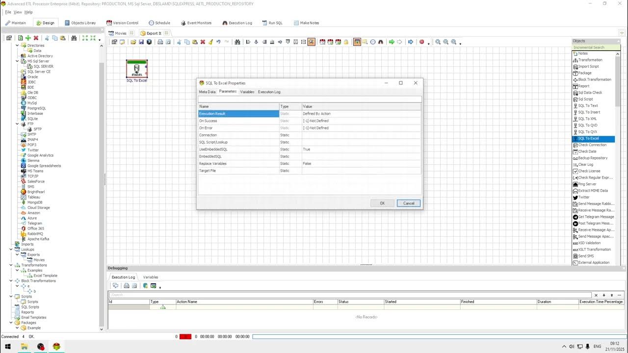 Automatic Export To Excel | Advanced ETL Processor Tutorial 🎥 - YouTube