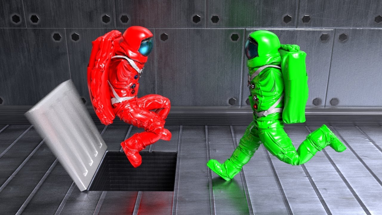 Among Us in HD (Part 35) CLEANING THE VENTS #Shorts - YouTube