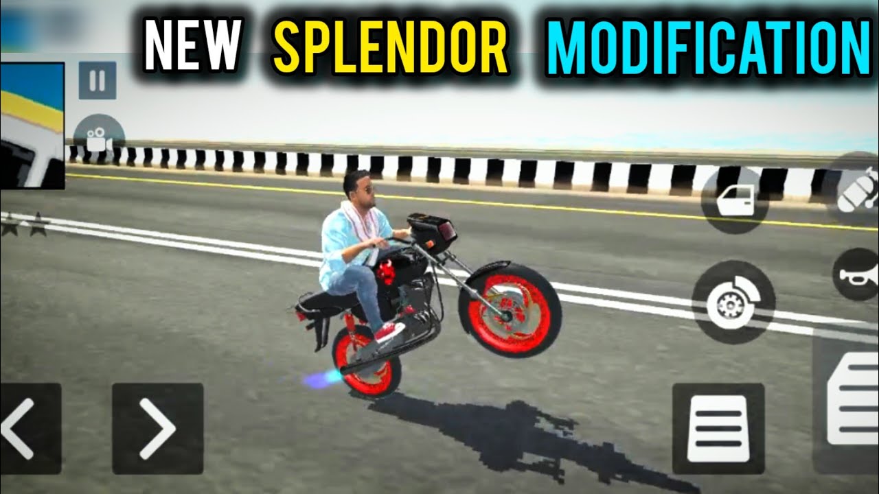 Splendor plus Bike Mods in Indian Theft Auto Simulator | Gameplay ...