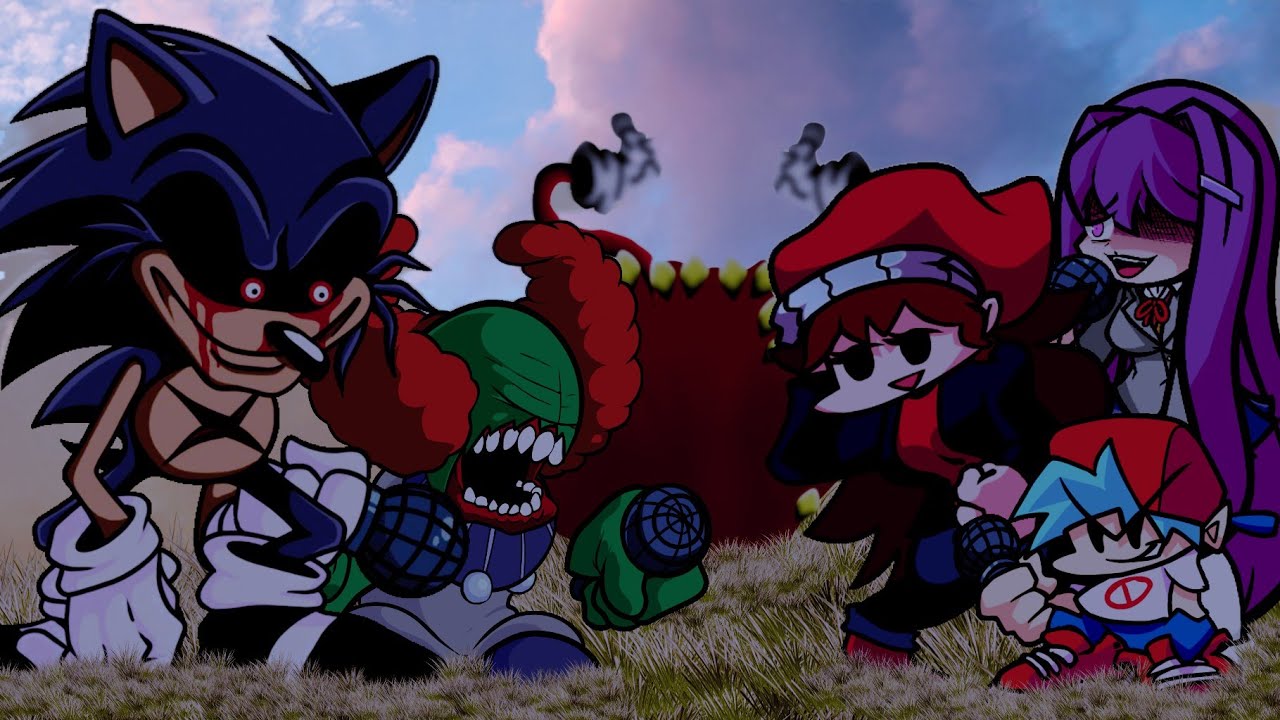 Fate mas a Girlfriend, a Yuri, o Tricky, e o Lord X cantam -Sonic.exe ...