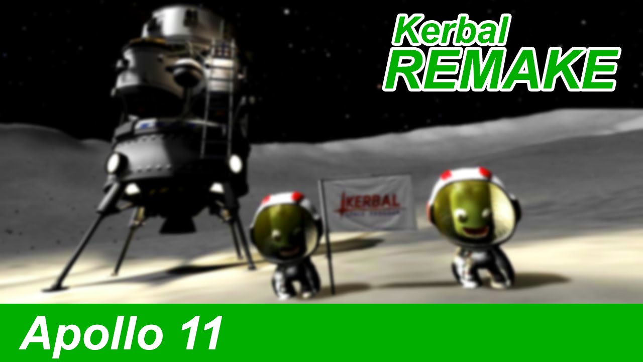Apollo 11 Launch and Mission in KSP - YouTube