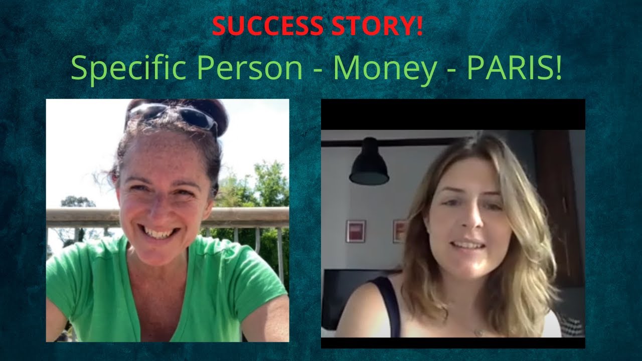 Success Story Money Specific Person & Paris! - Interview with Ann - YouTube