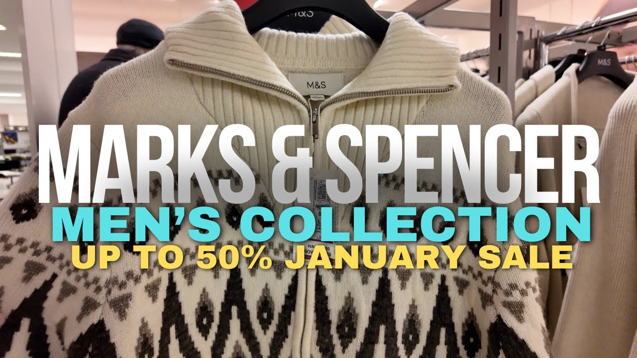 Massive Discounts on M&S Men’s Collection - Up to 50% Off January Sale ...