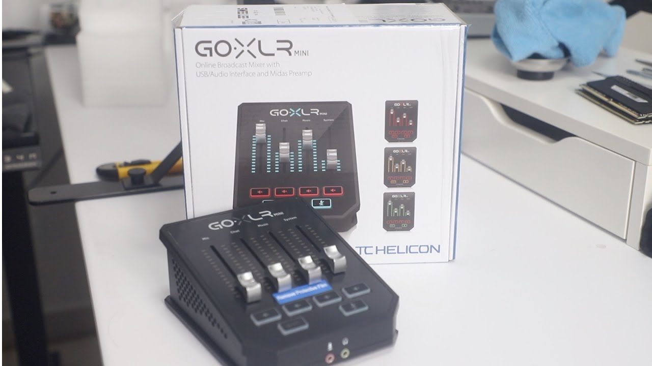 GoXLR Mini USB Mixer - Best Mixer for Streaming and Gaming? - YouTube