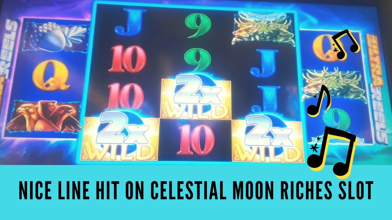 NICE LINE HIT ON CELESTIAL MOON RICHES SLOT GAME - SunFlower Slots ...