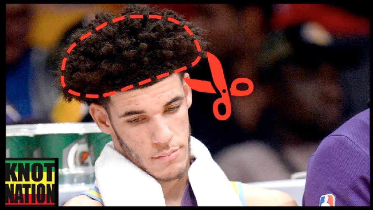 Lonzo Ball Cuts Dread Afro - YouTube