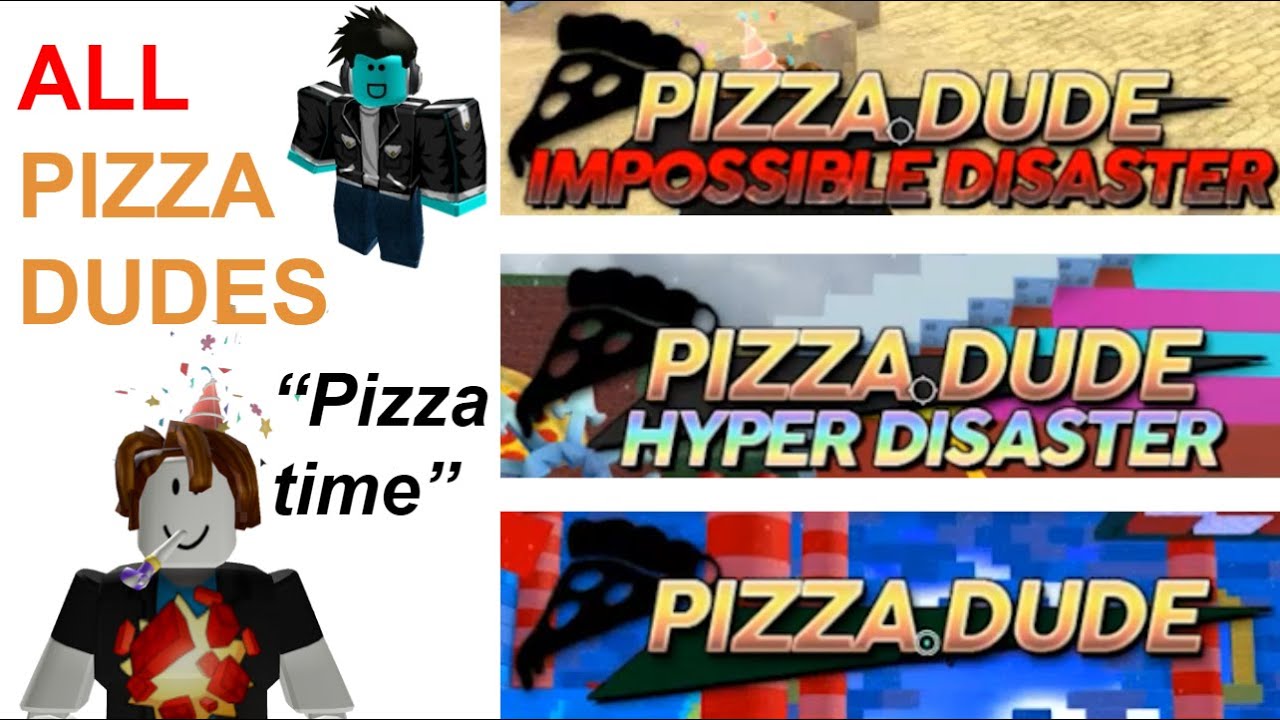 All Variants of PIZZA DUDE (Survive The Disasters 2) - YouTube