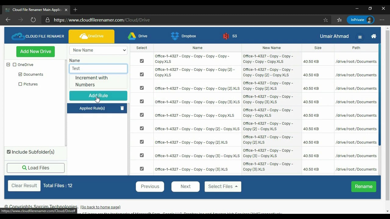 Rename Excel Files In OneDrive Using File Renamer YouTube Rename Excel Files In OneDrive Using File Renamer YouTube