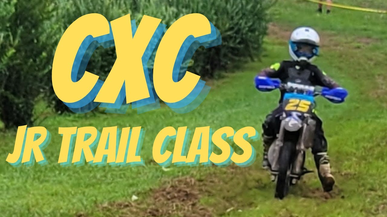 CXC Racing at Blueberry Hill / 1st lap of Jr Trail Class - YouTube